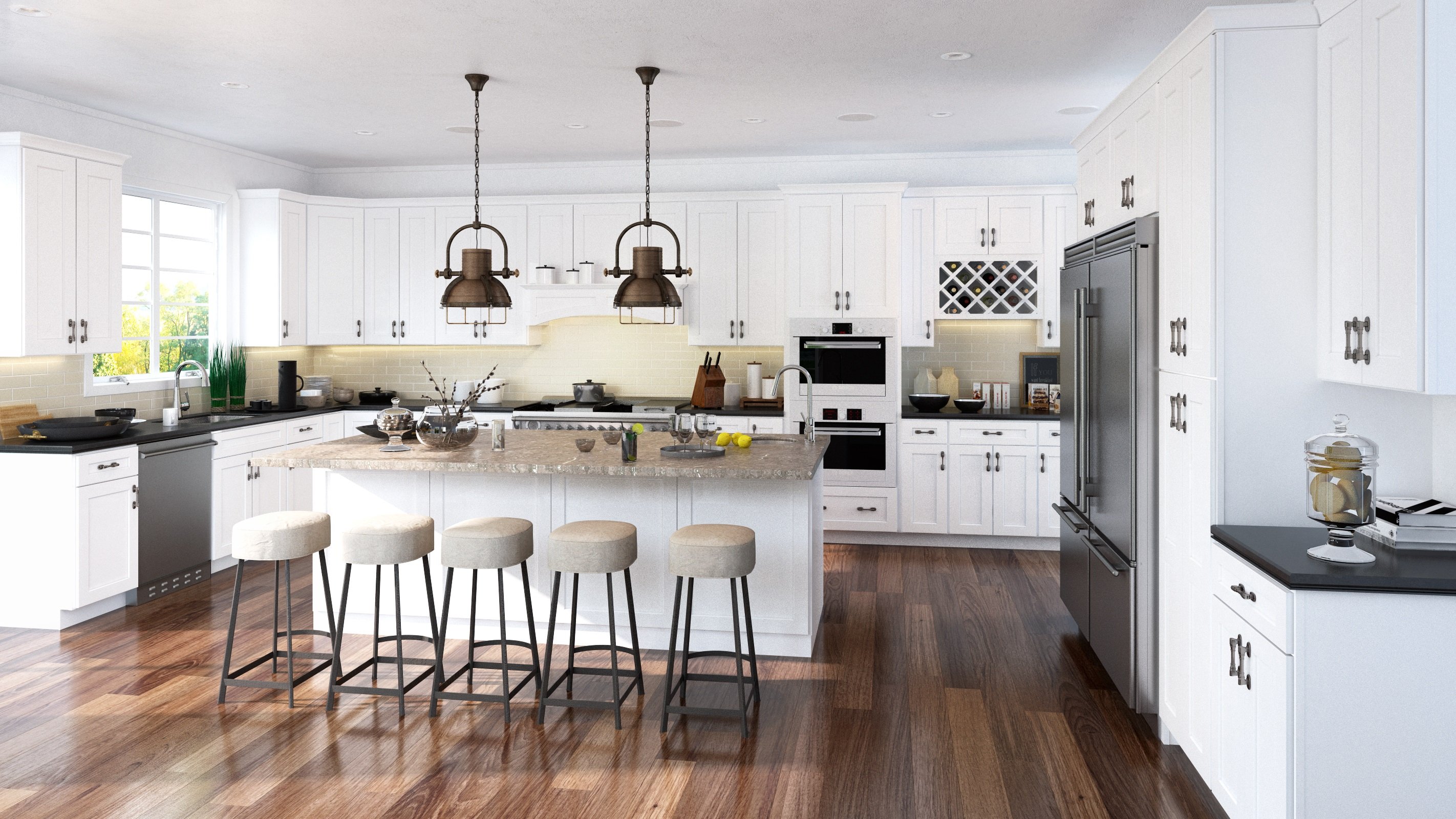 18 Ways To Make Your Small Kitchen Feel Bigger