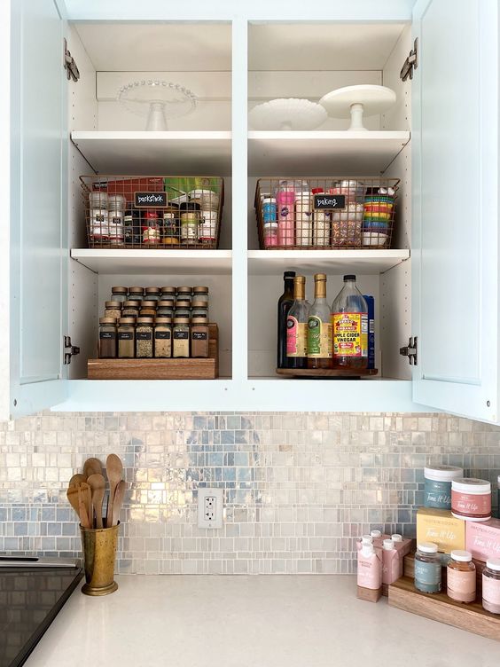 How to Organize the Food in Your Kitchen Cabinets and Pantry